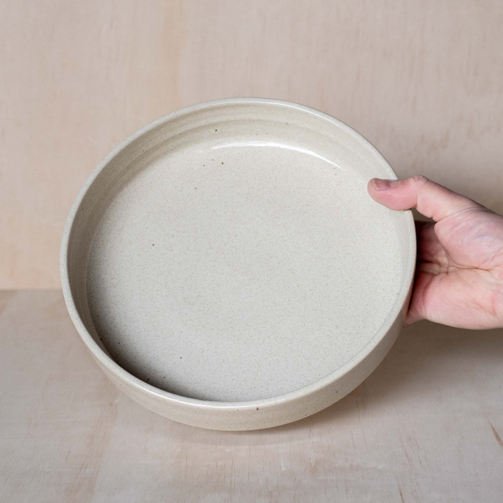 Large Stacking Bowl, Beige – Richard Beauchamp Studio