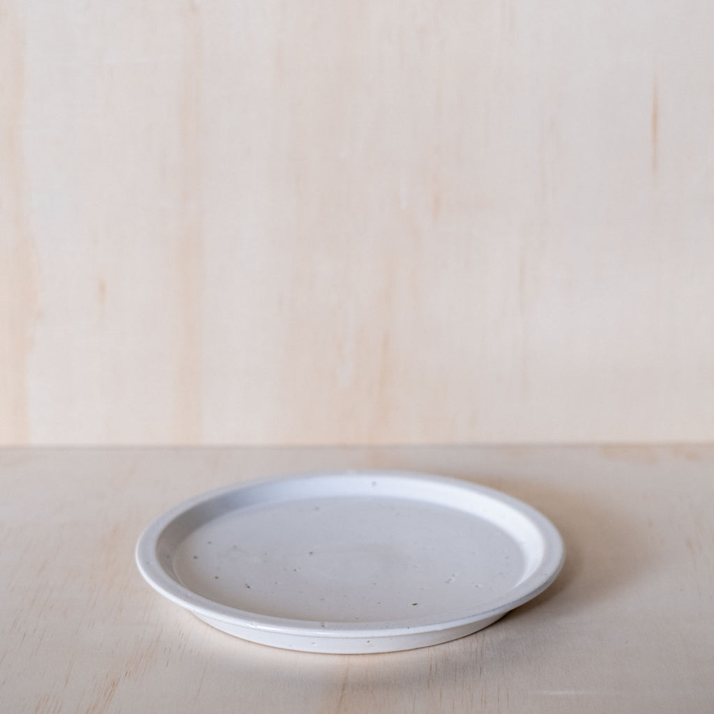 Lunch Plate, White – Richard Beauchamp Studio